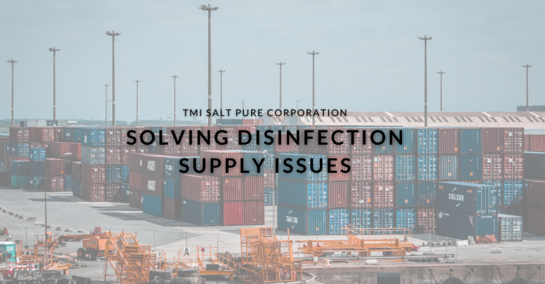 Solving Disinfection Supply Issues